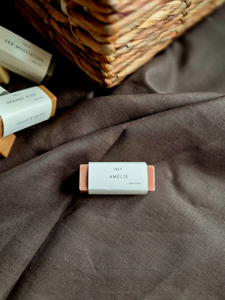 Natural Mini Soap, Guest Soap "Amélie", 50g – Sunshine and Snow Shop