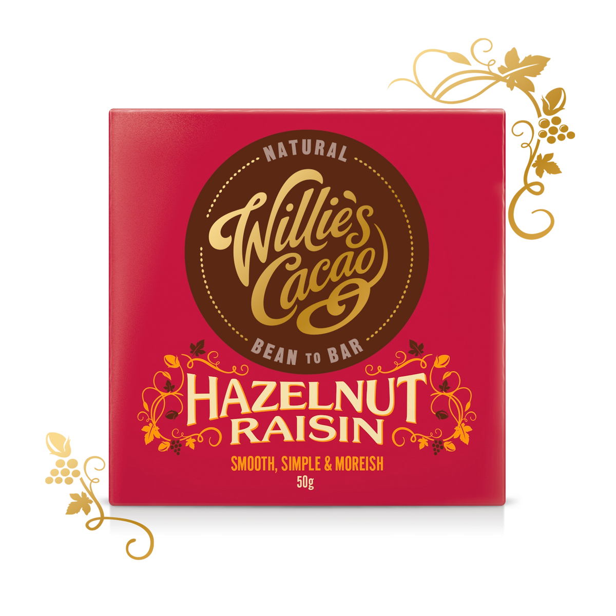 Hazelnut Raisin Fruit & Nut Chocolate Bar 50g – Sunshine and Snow Shop