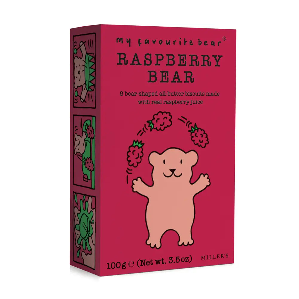 My Favourite Bear Raspberry Bear Biscuits – Sunshine and Snow Shop