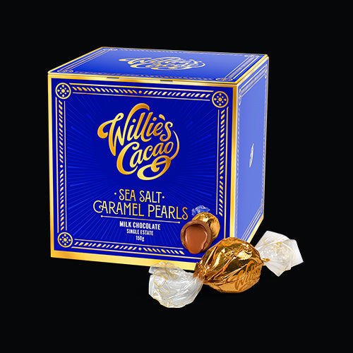Milk Chocolate Salted Caramel Pearls 150g – Sunshine and Snow Shop